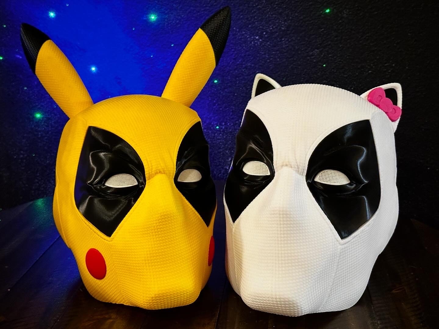 Dead Pool, (pika Pool or Hello Kitty Pool) Enclosed Mask, 3D Print ...