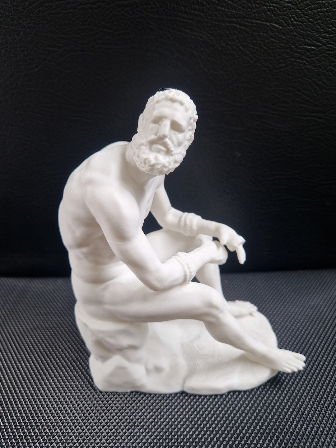 Boxer at Rest 3d-printed, Hellenistic Art Replica 15cm Art Home Decor ...