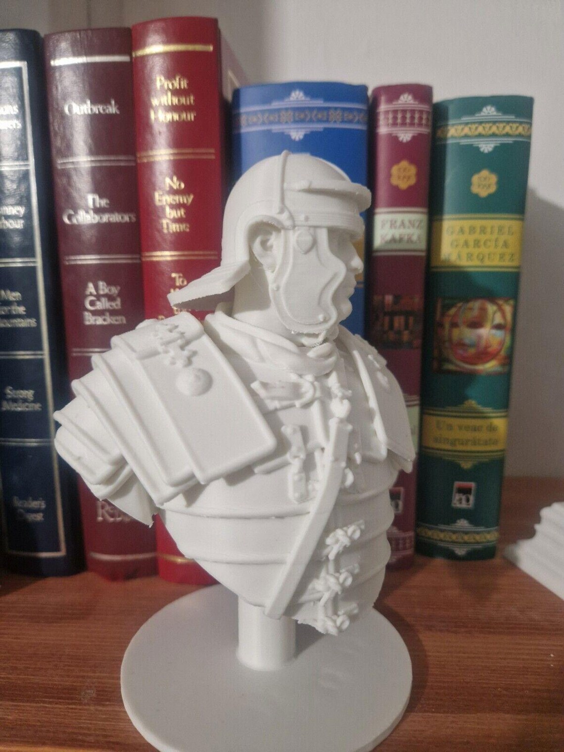 Roman Legionnaire Bust Model - Historical Centurion Optio Military Art ...