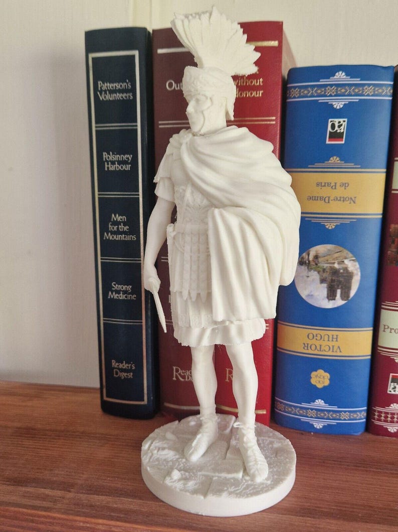 Roman Centurion Soldier Statue - Historic Gift Decoration for Office - Etsy
