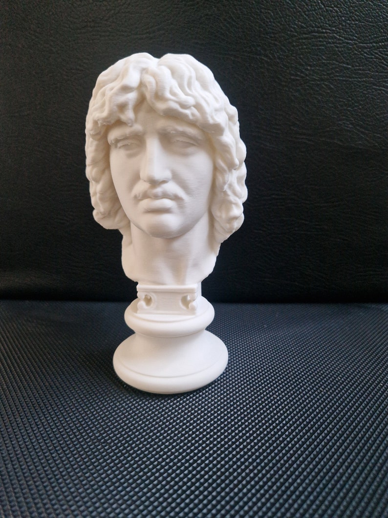 3D Printed Bust of a Barbarian Germanic Chieftain Arminius - 15cm - Etsy