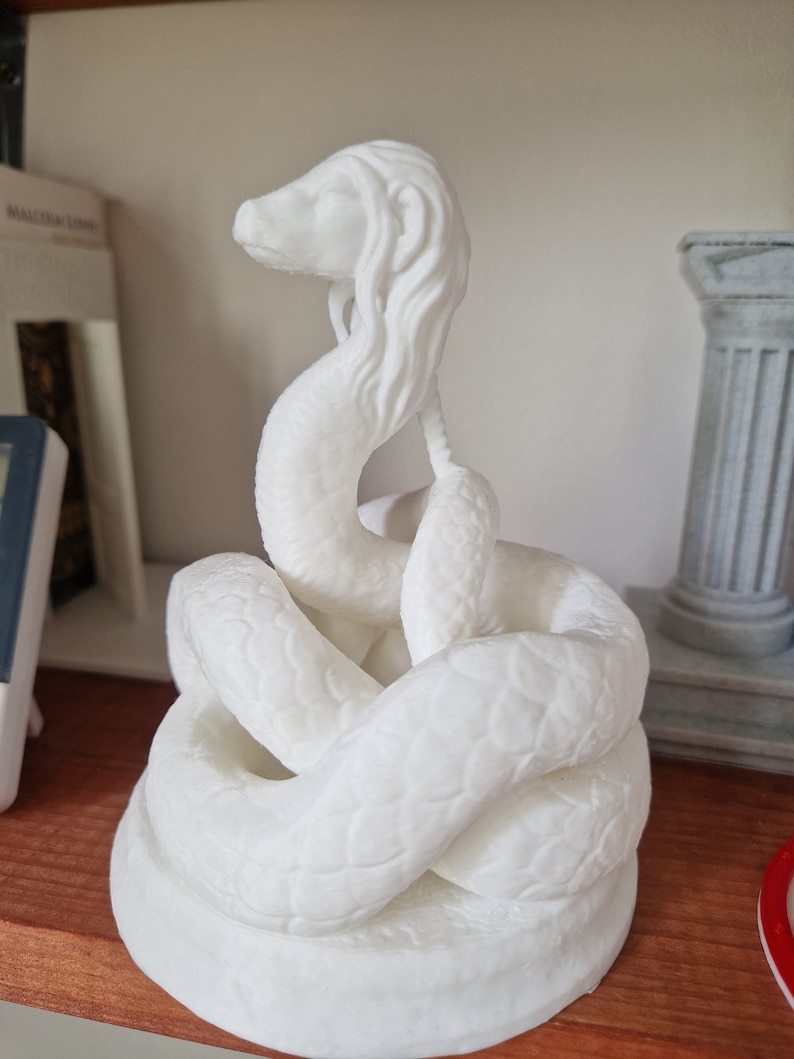 3D Printed Replica of Glycon Snake Statue From Romania - Etsy