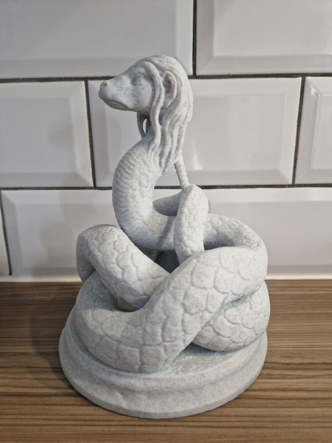 Glycon Snake God Large Pagan Greek Statue Romania Mythological Desk ...