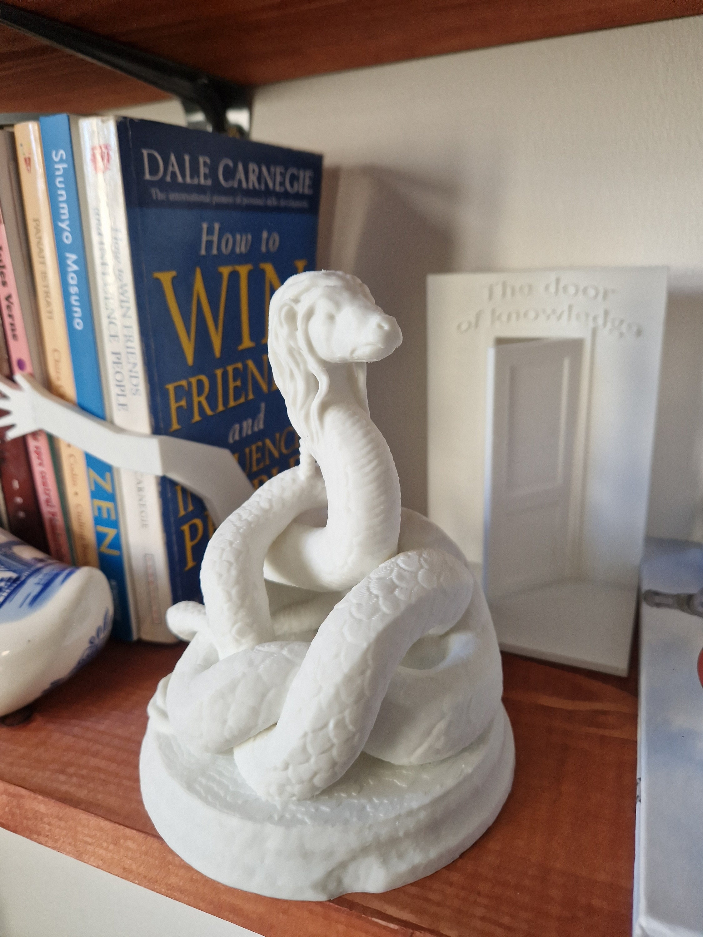 3D Printed Replica of Glycon Snake Statue From Romania - Etsy