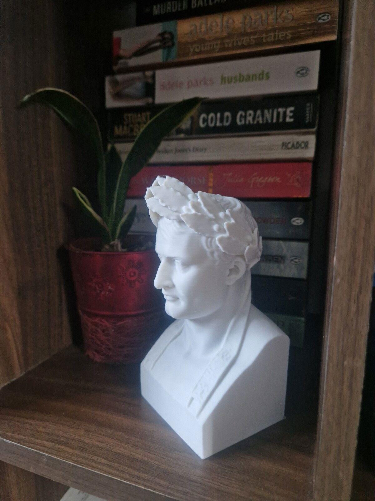 Emperor Napoleon Bonaparte Bust With Laurel Crown Classic Statue Home ...