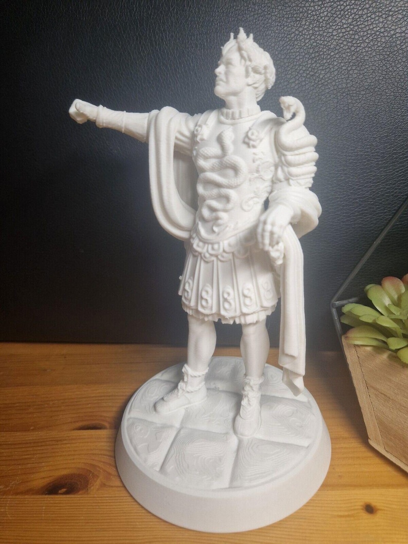 Roman Infamous Emperor Nero Statue, Historical Bust Figurine, Ancient ...