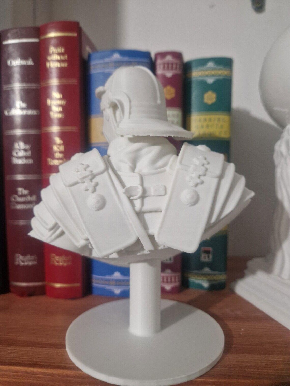 Roman Legionnaire Bust Model - Historical Centurion Optio Military Art ...