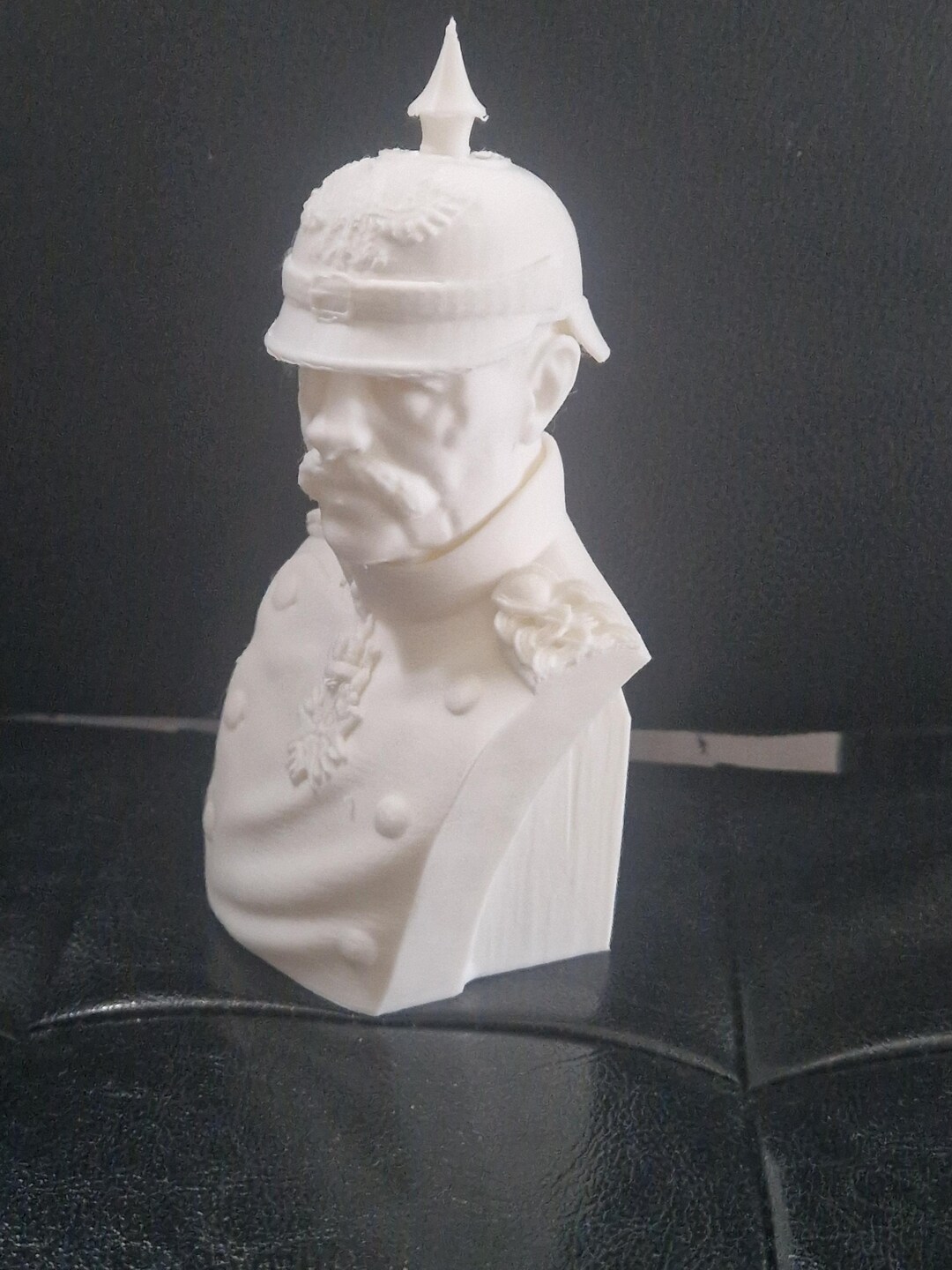 Kaiser Wilhelm Prusian Officer Bust - Historical Military Art- German ...