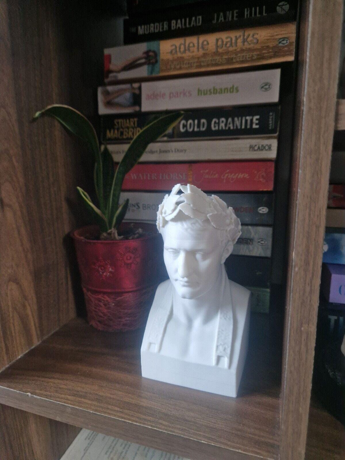 Emperor Napoleon Bonaparte Bust With Laurel Crown Classic Statue Home ...