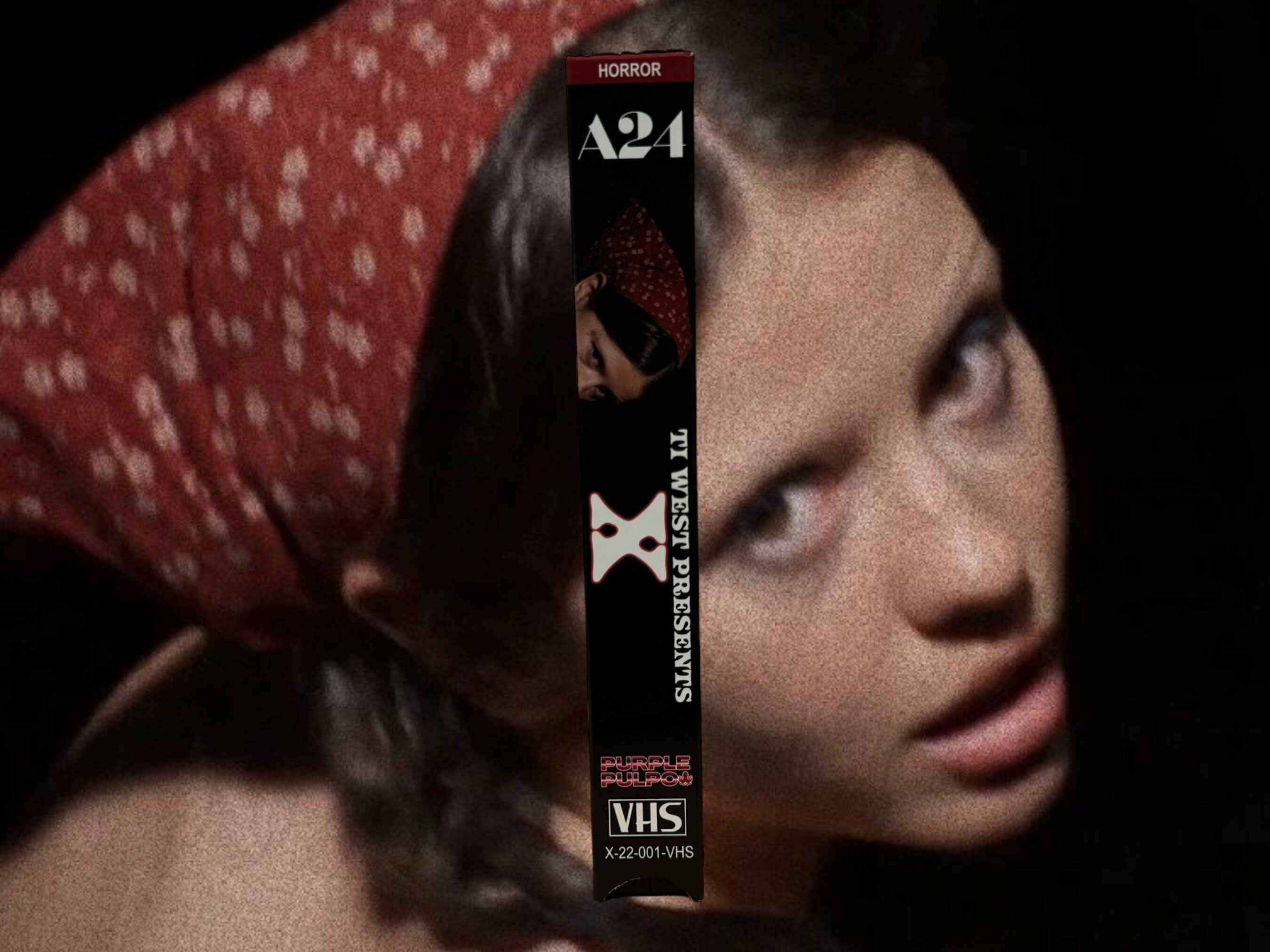 Custom A24s X VHS Cover by Purple Pulpo Includes Blank Tape - Etsy