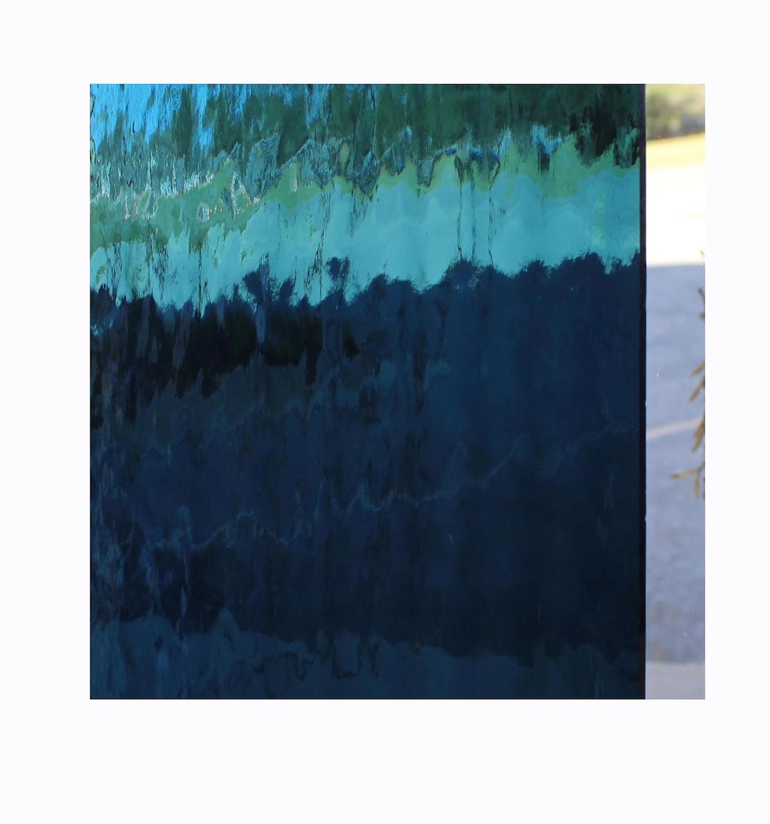 Steel Blue Transparent Stained Glass Sheet 96 COE 6x 6" ANY QTY Ships ...