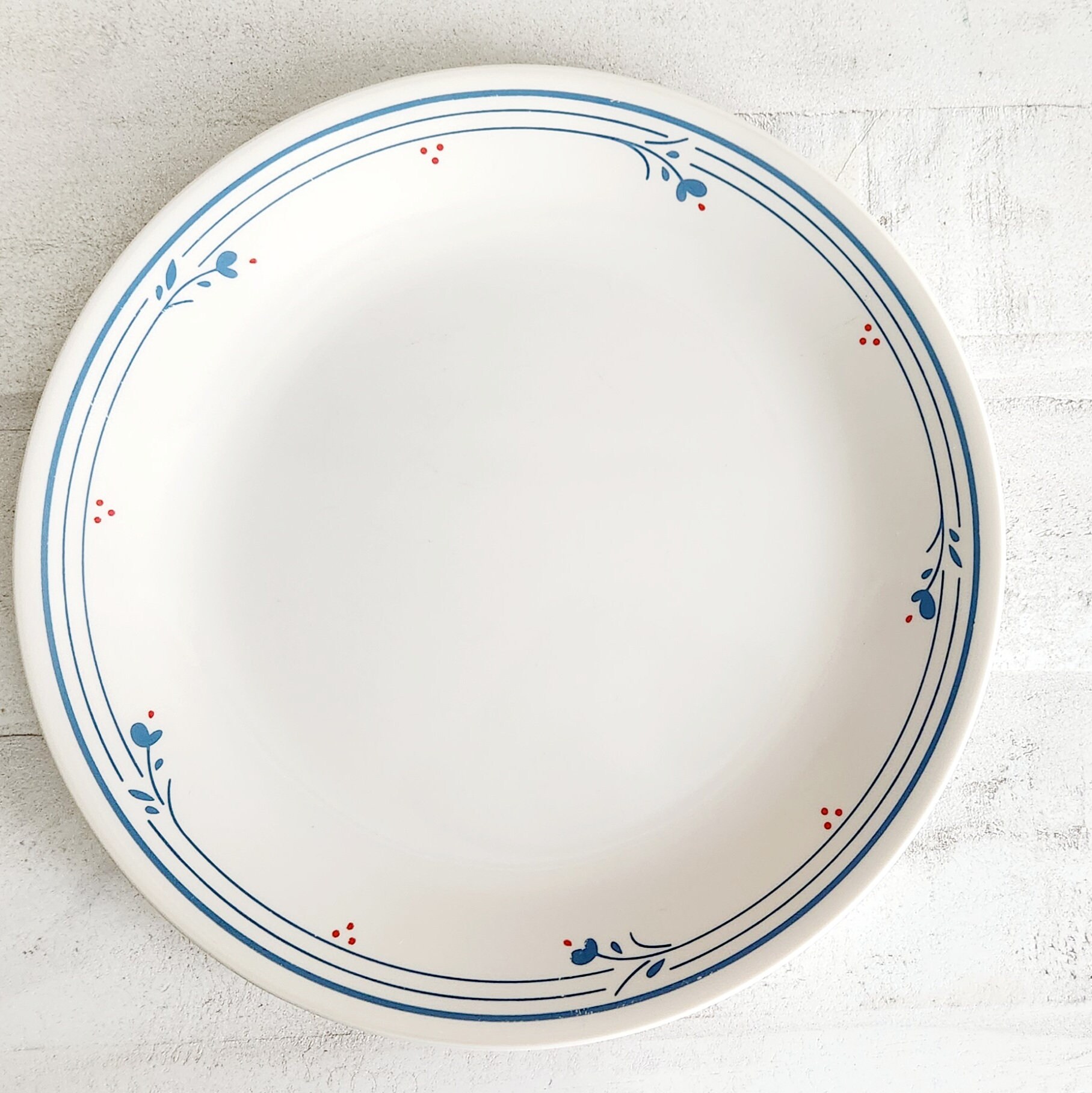 Corelle Country Violets by Corning Dinner Plates, Dessert Plates ...