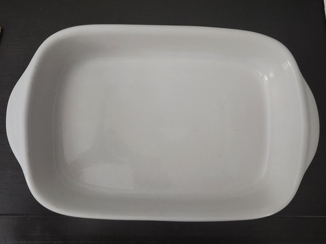 Vintage Corning Ware Stoneware Deep Dish Baking Casserole Plate - Etsy