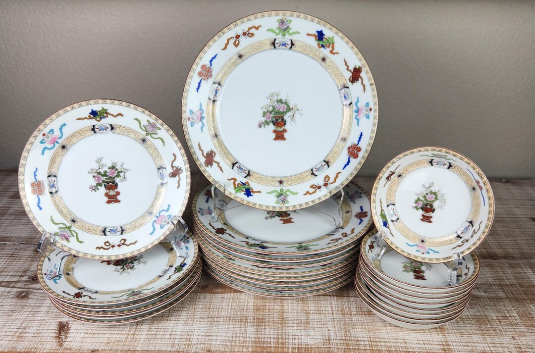 Antique Noritake Lazarre DINNER PLATE, Noritake M Backstamp China ...