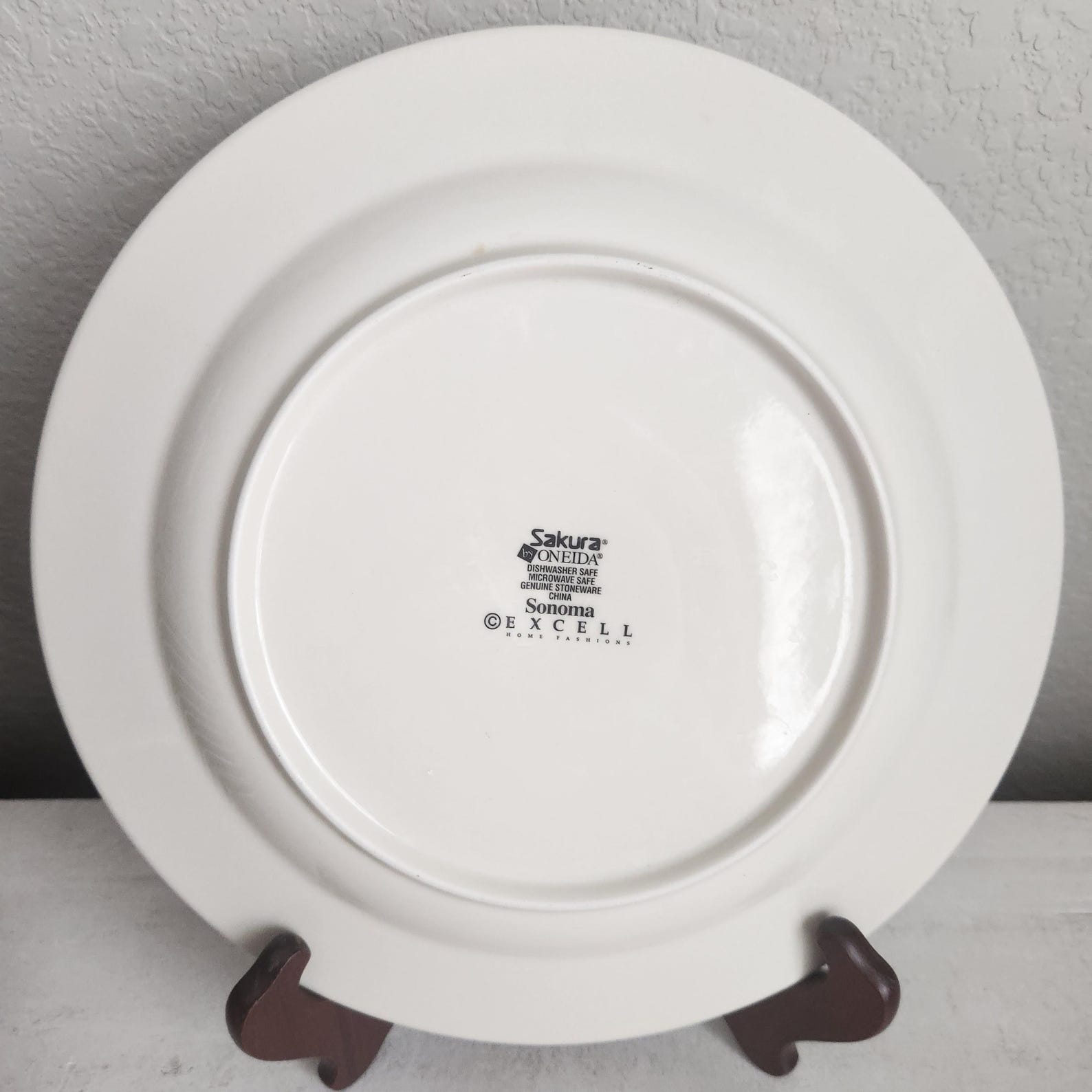 Vintage Sakura Oneida Sonoma Excell 10.5 Dinner Plates, Fruit Pattern ...