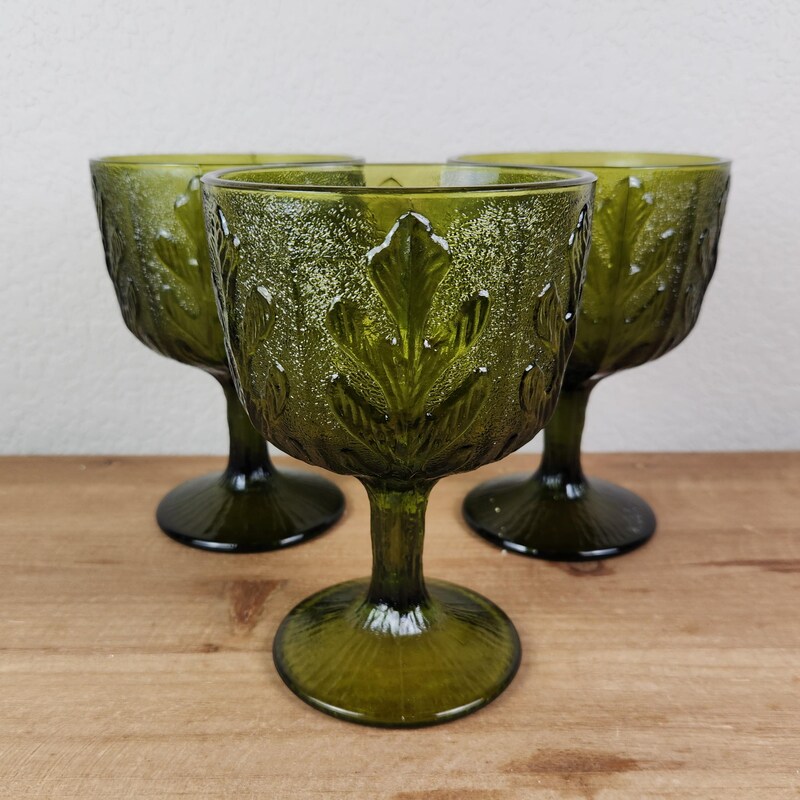 Green Glassware - Etsy