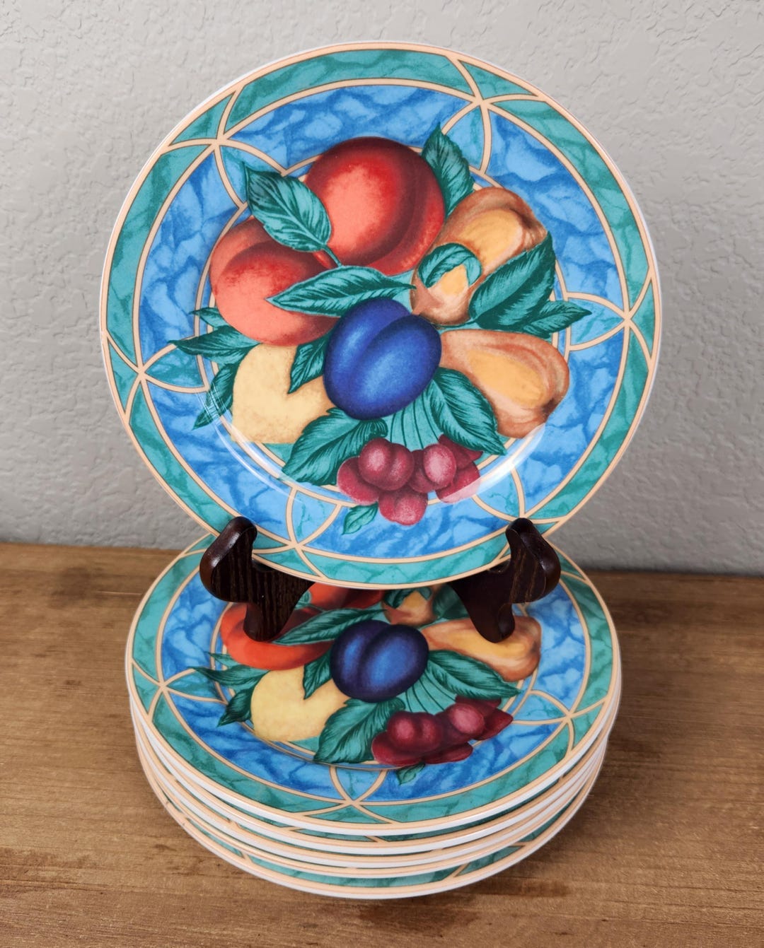 Victoria Beale Forbidden Fruit Salad Plates, 9024, Elegant Victorian ...