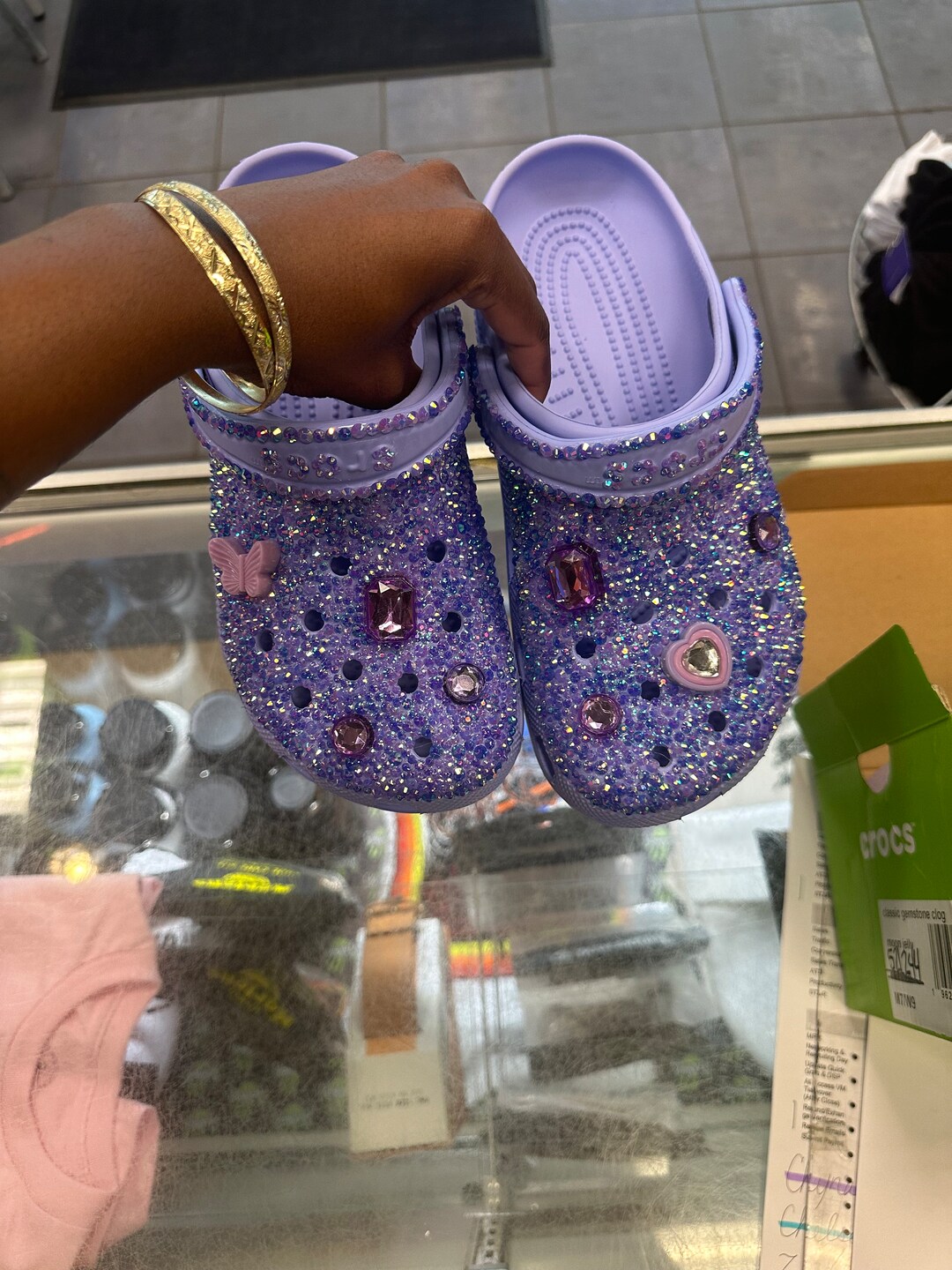Gem Bedazzled Crocs - Etsy