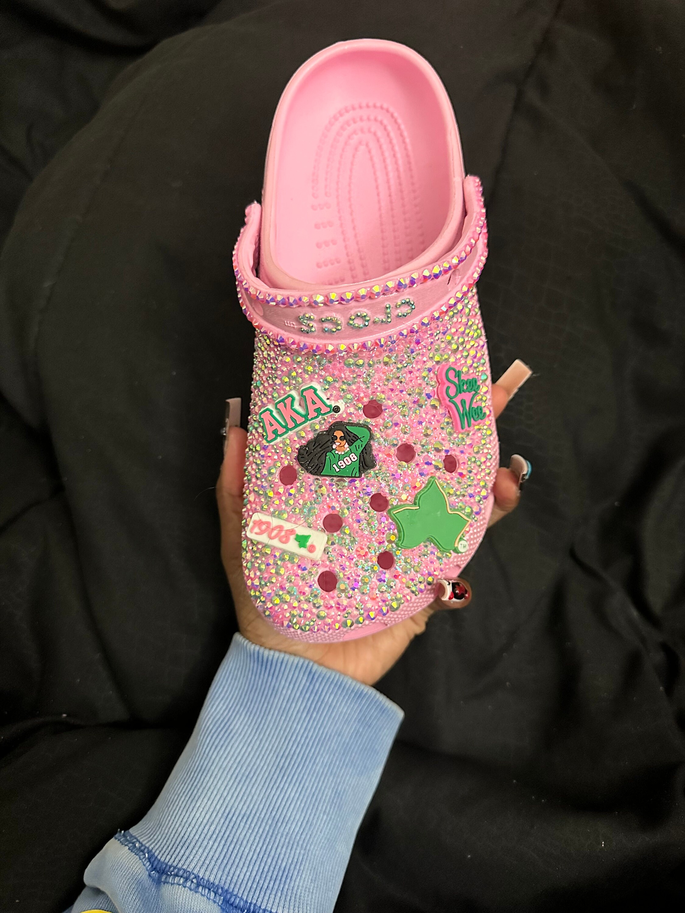 Custom Bedazzled AKA Croc - Etsy