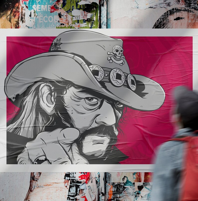 Lemmy 'breakout' Art Print AVAILABLE NOW - Etsy