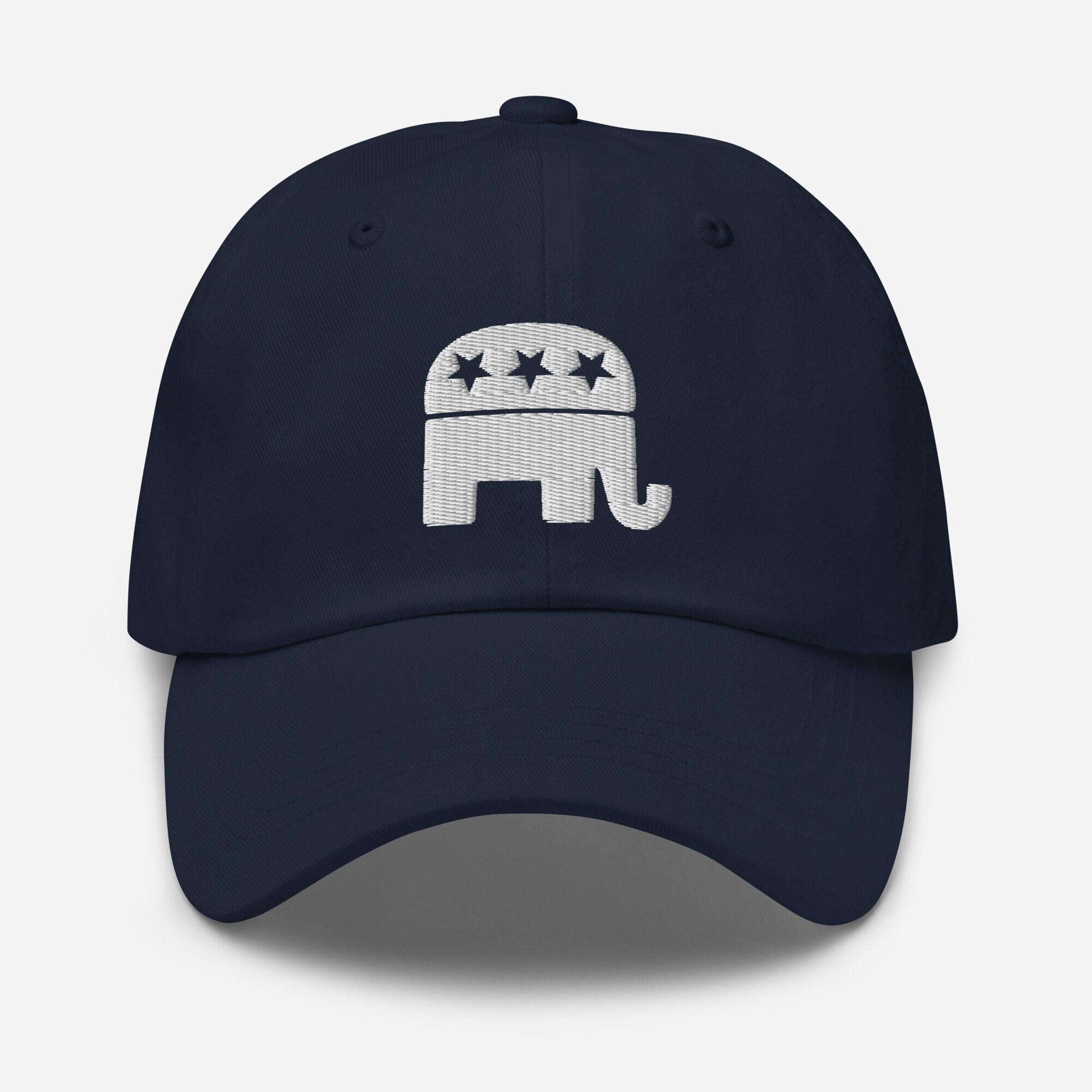 Republican Elephant Logo Style Red & Blue Cap Hat - Etsy