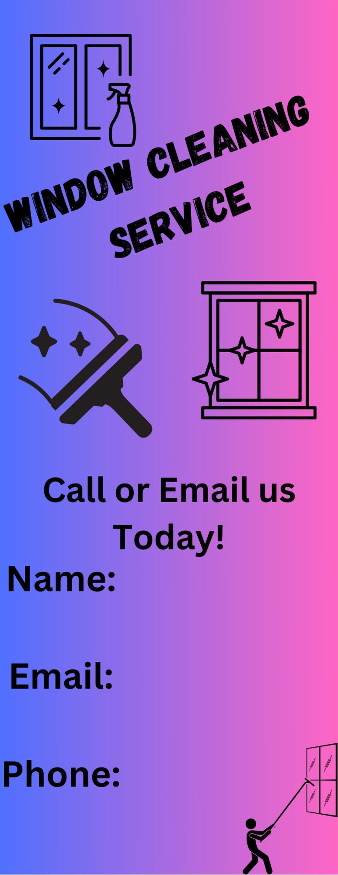 Window Cleaning Flyers - Etsy