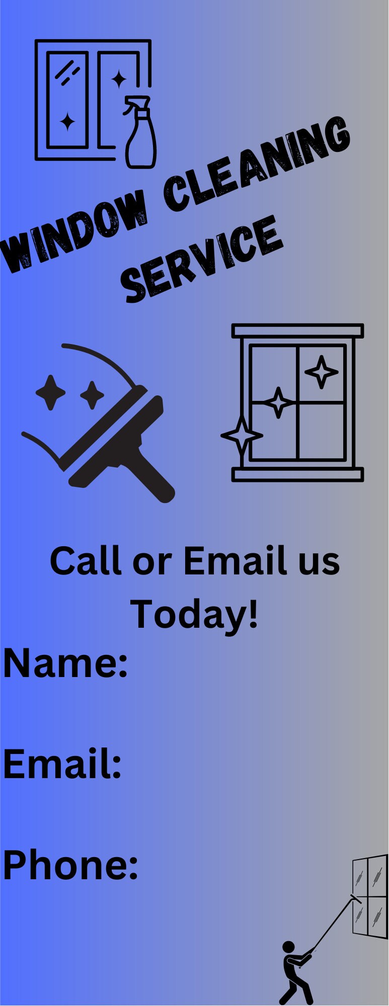 Window Cleaning Flyers - Etsy