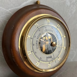 Barometer Vintage Wall Barometer Made in Germany - Etsy
