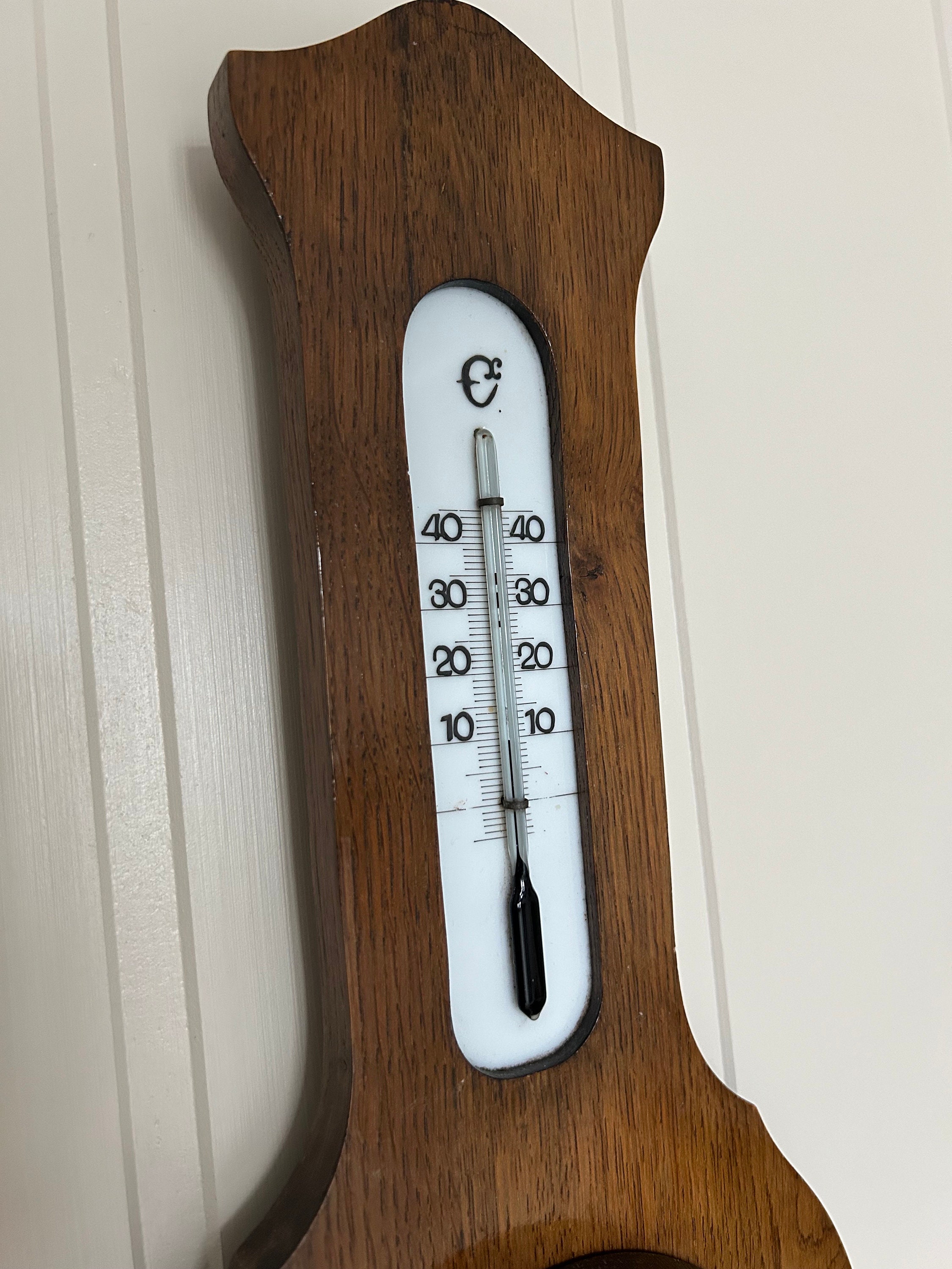 Vintage Barometer Wall Decoration Hygrometer Wall Hanging Weather ...