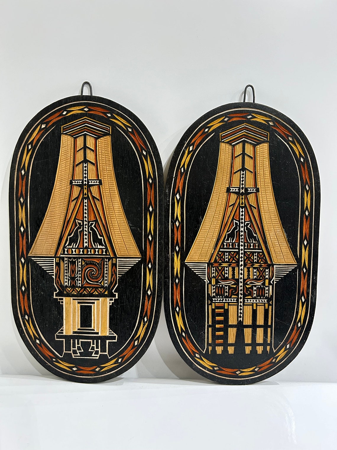 Handmade Indonesian Folk Art in Wood Tana Toraja Tongkonan House - Etsy