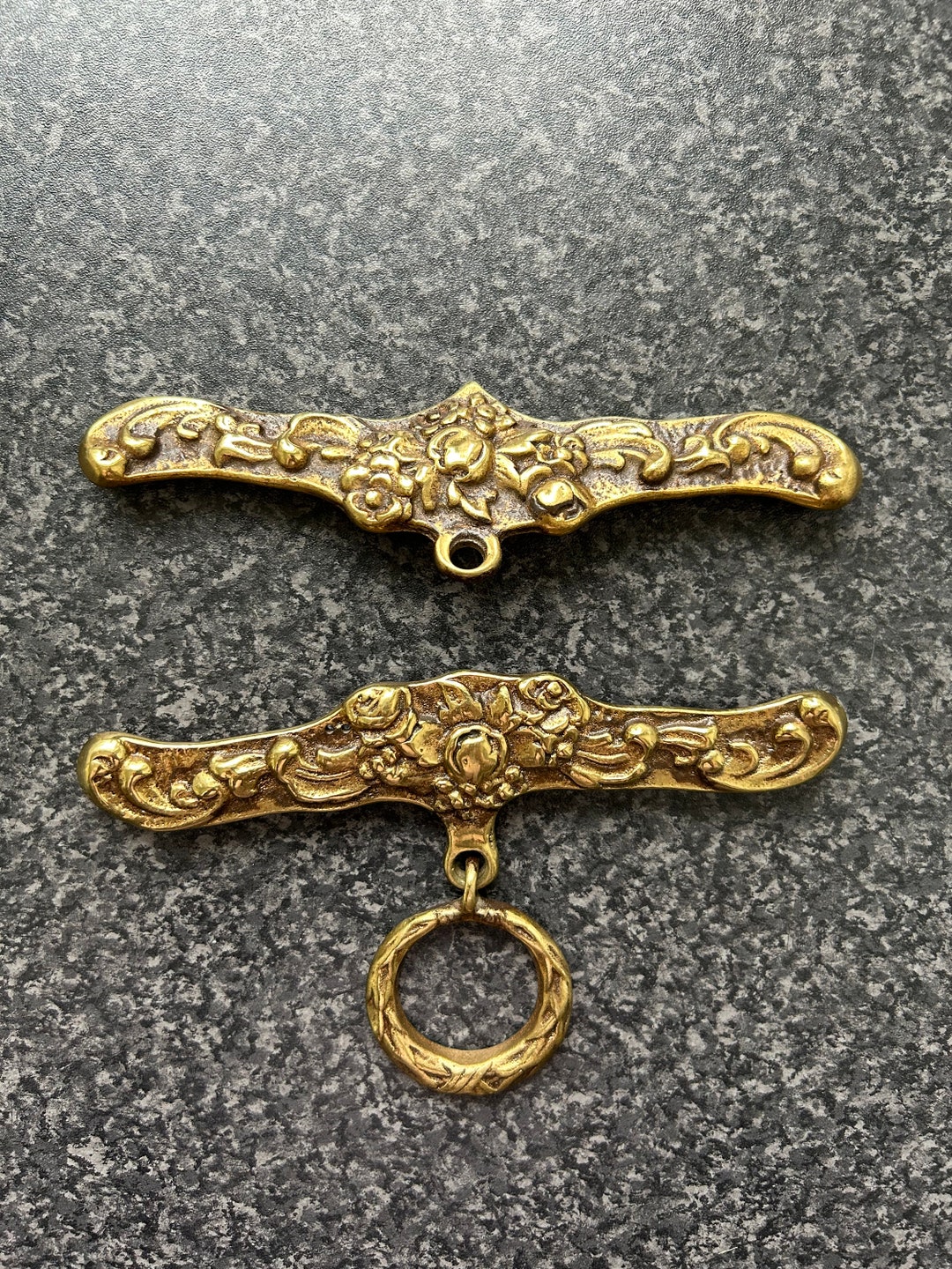 Vintage Bell Pull Hanger Pair - Etsy
