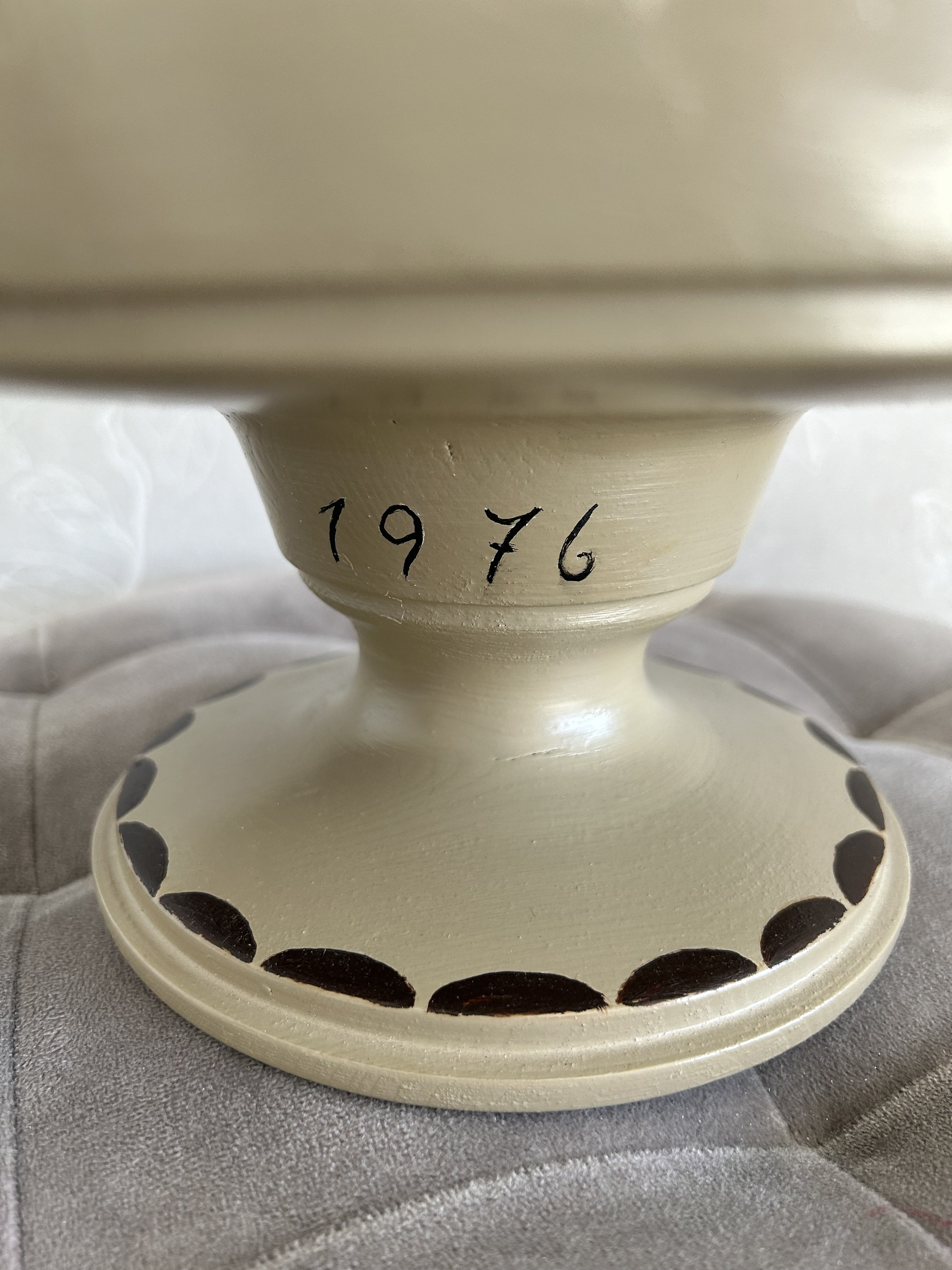 Norwegian Vintage Rosemaling Cake Stands Handmade Folk Art of Norway ...