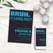 Editable Bruh Pool Party Birthday Welcome Sign, Bruh Decorations, Bruh ...