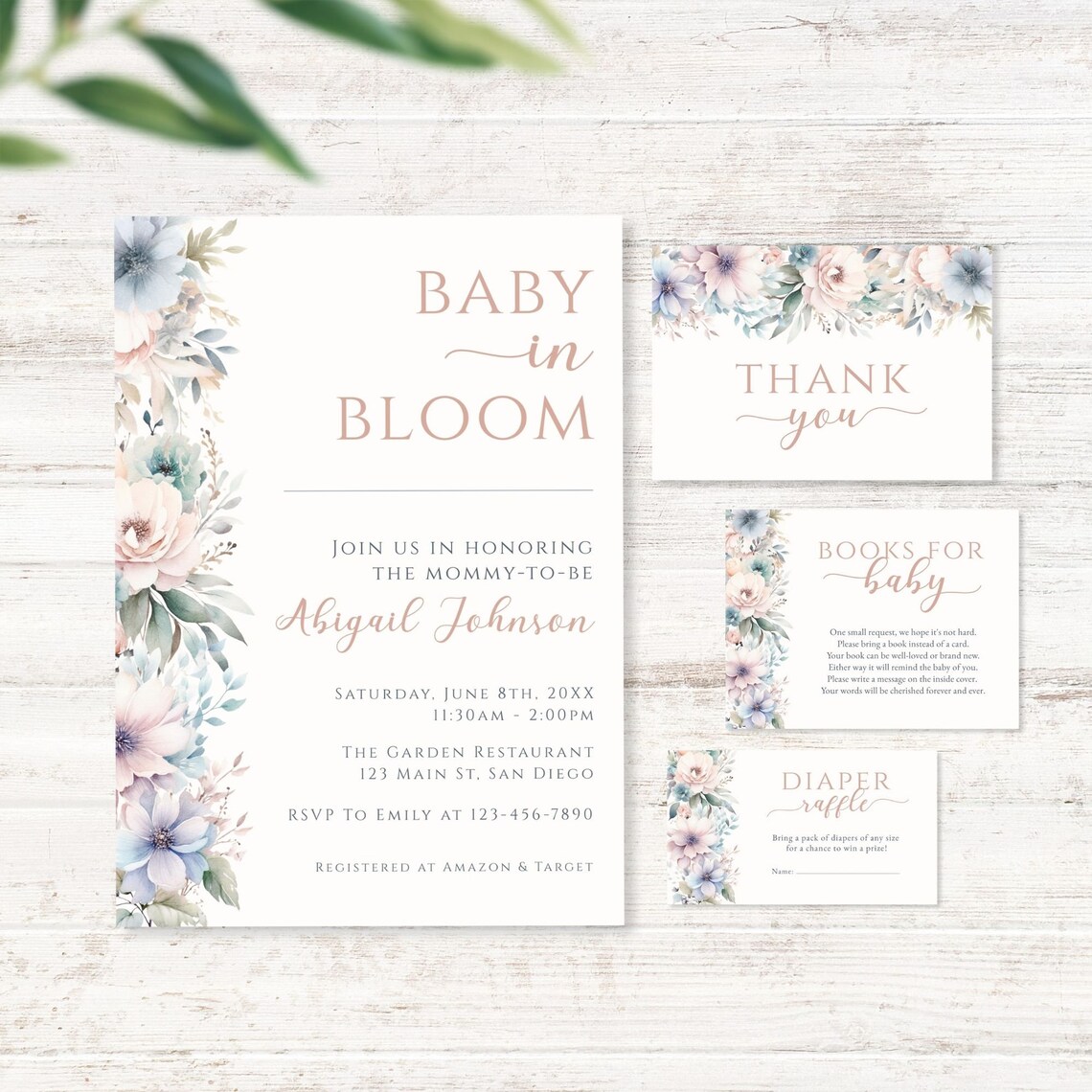 Oh Baby Banner, Baby in Bloom Baby Shower Bunting Decoration, Pink ...