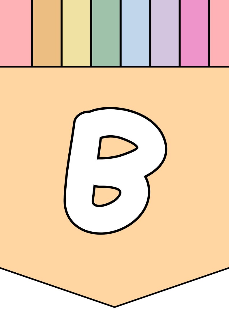 Rainbow Retro Wonderland Alphabet Banner for the Classroom | Bright ...