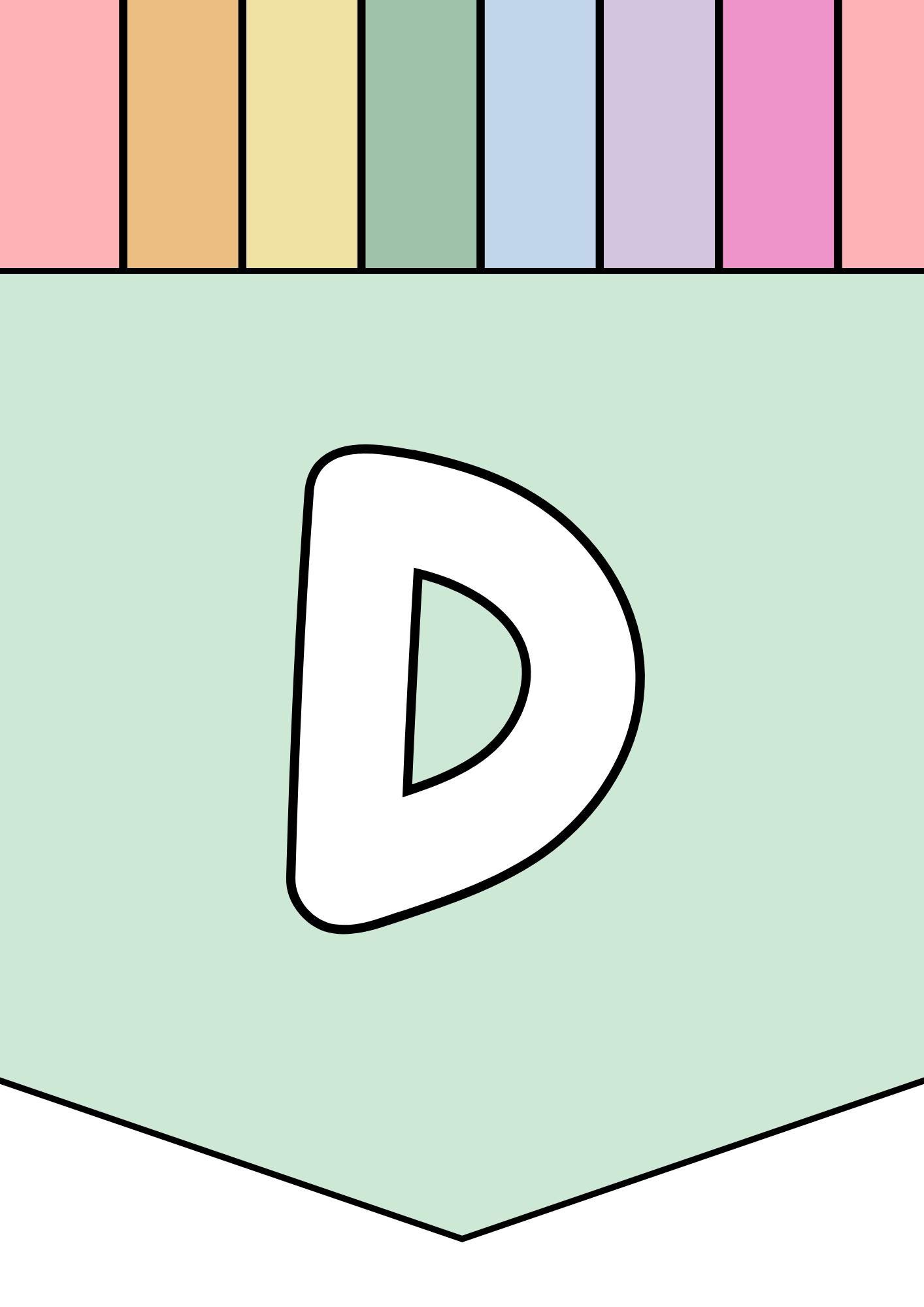 Rainbow Retro Wonderland Alphabet Banner for the Classroom | Bright ...