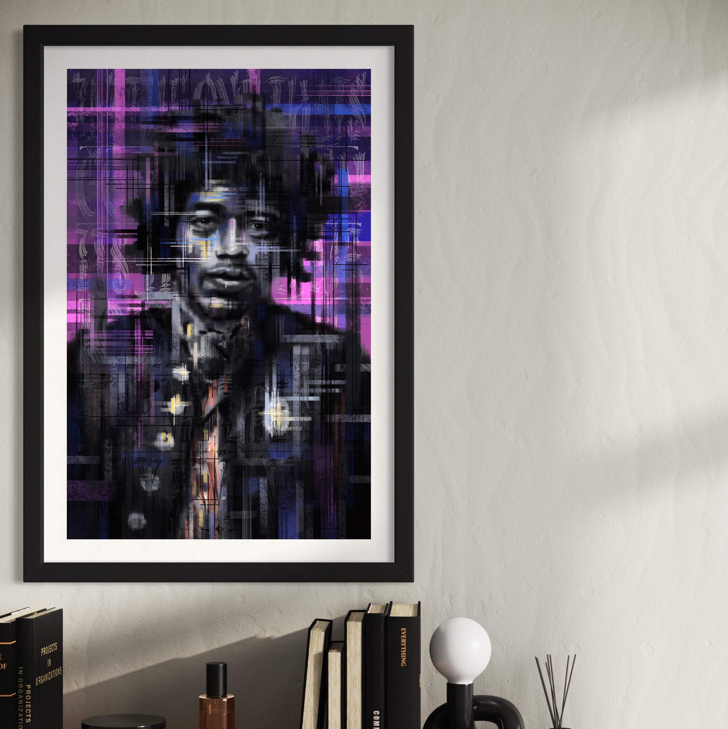 Jimi Hendrix / Poster Art Print - Etsy