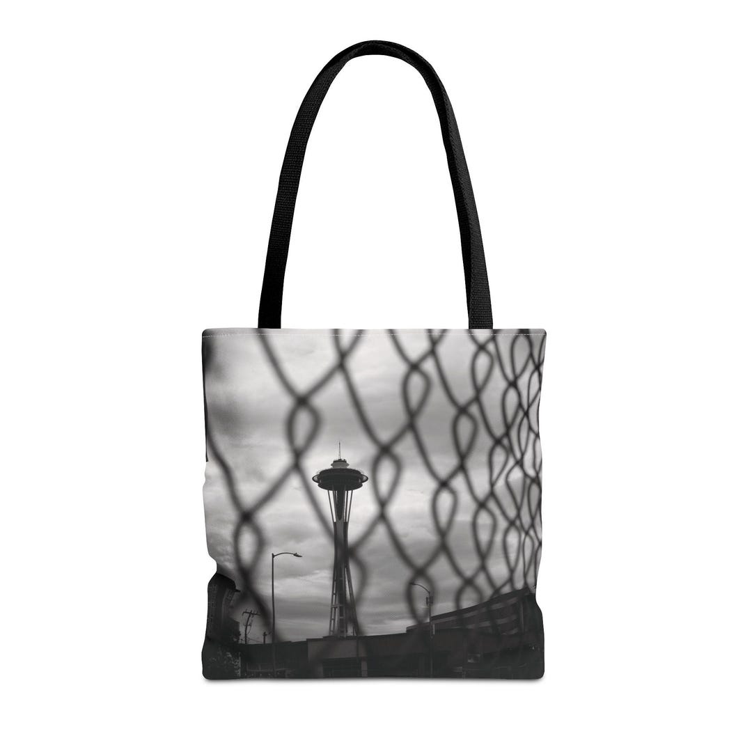 Urban Tote Bag - Variable Sizes - Space Needle - Etsy