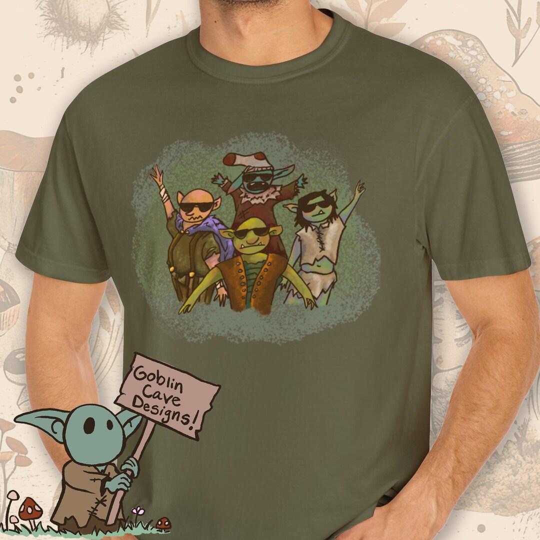 Goblin Party Shirt, Goblincore Clothing, Funny Goblin Shirt, Fantasy ...