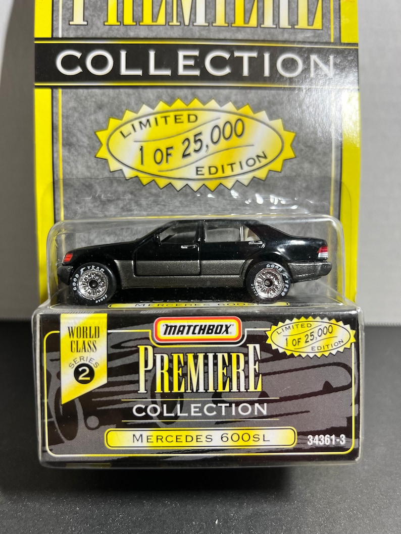 Matchbox Premiere Collection - World Class Series 2 - Mercedes 600SL - Etsy
