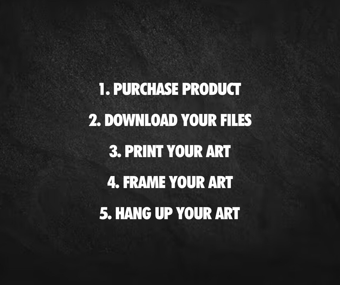 Motivational Quote Inspired Printable Wall Art - Decor - Instant ...