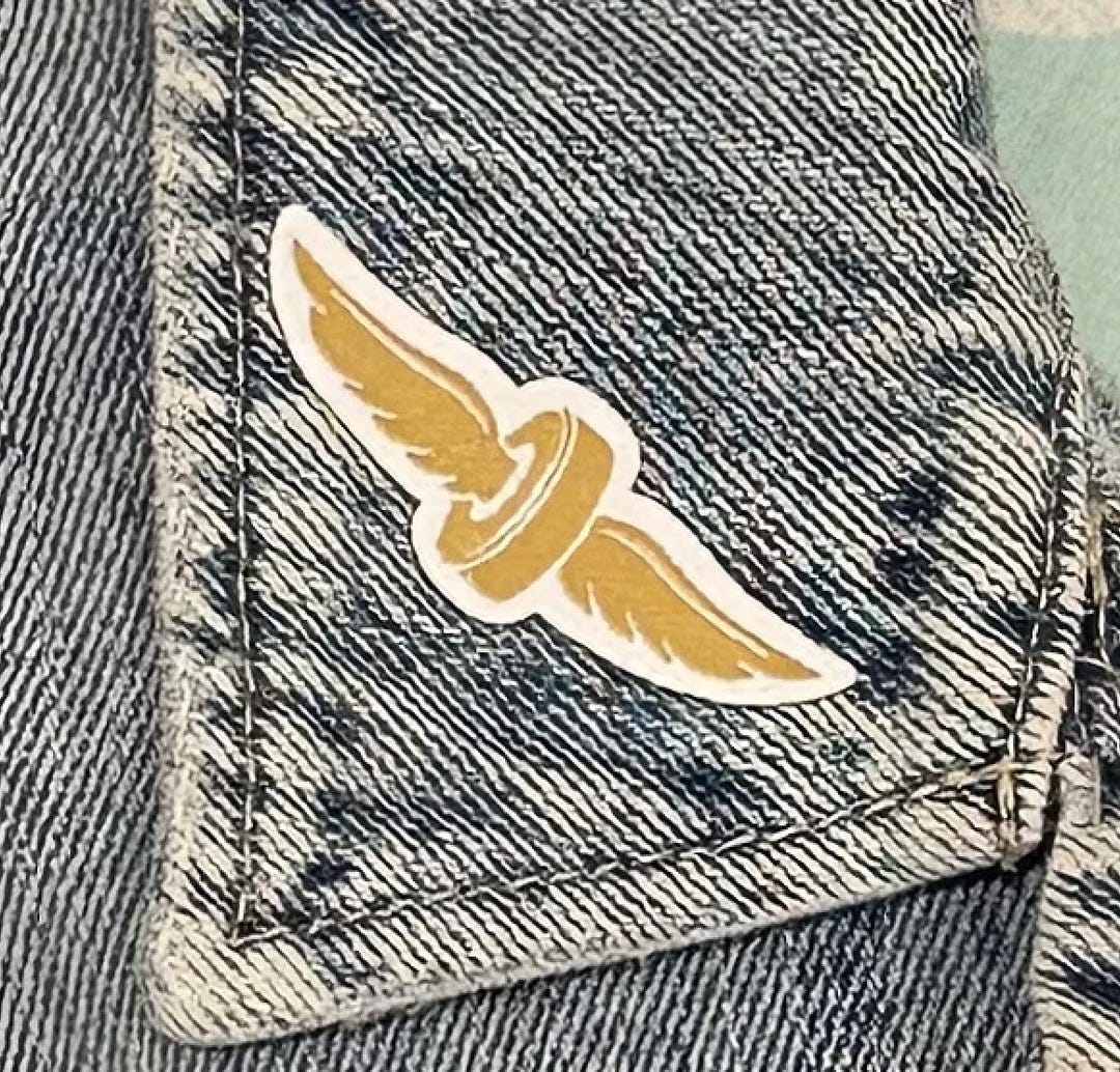 2" Woven IMS Wing 'n Wheel Iron-on Emblem - Etsy