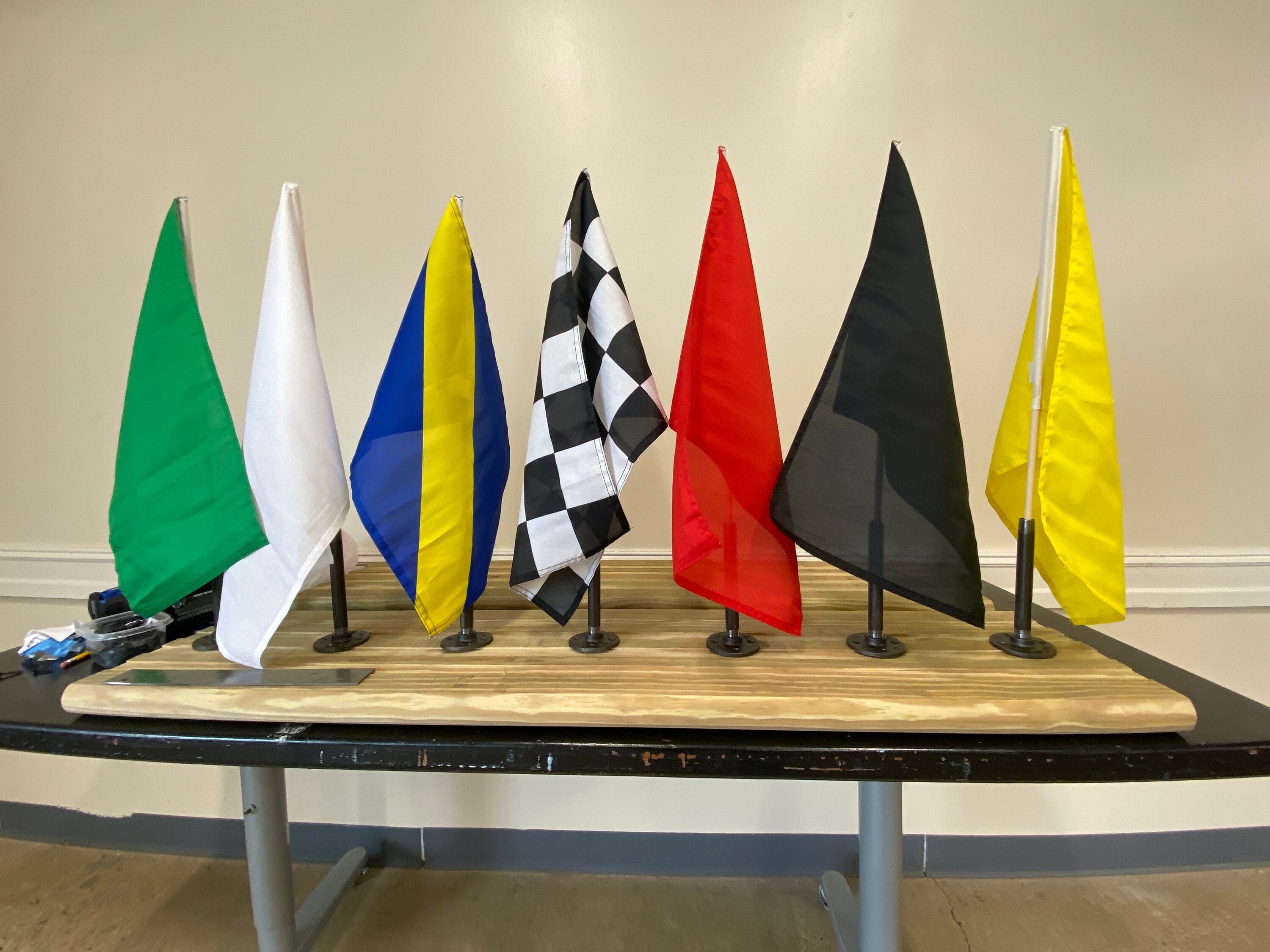 Race Flags on Poles - Etsy