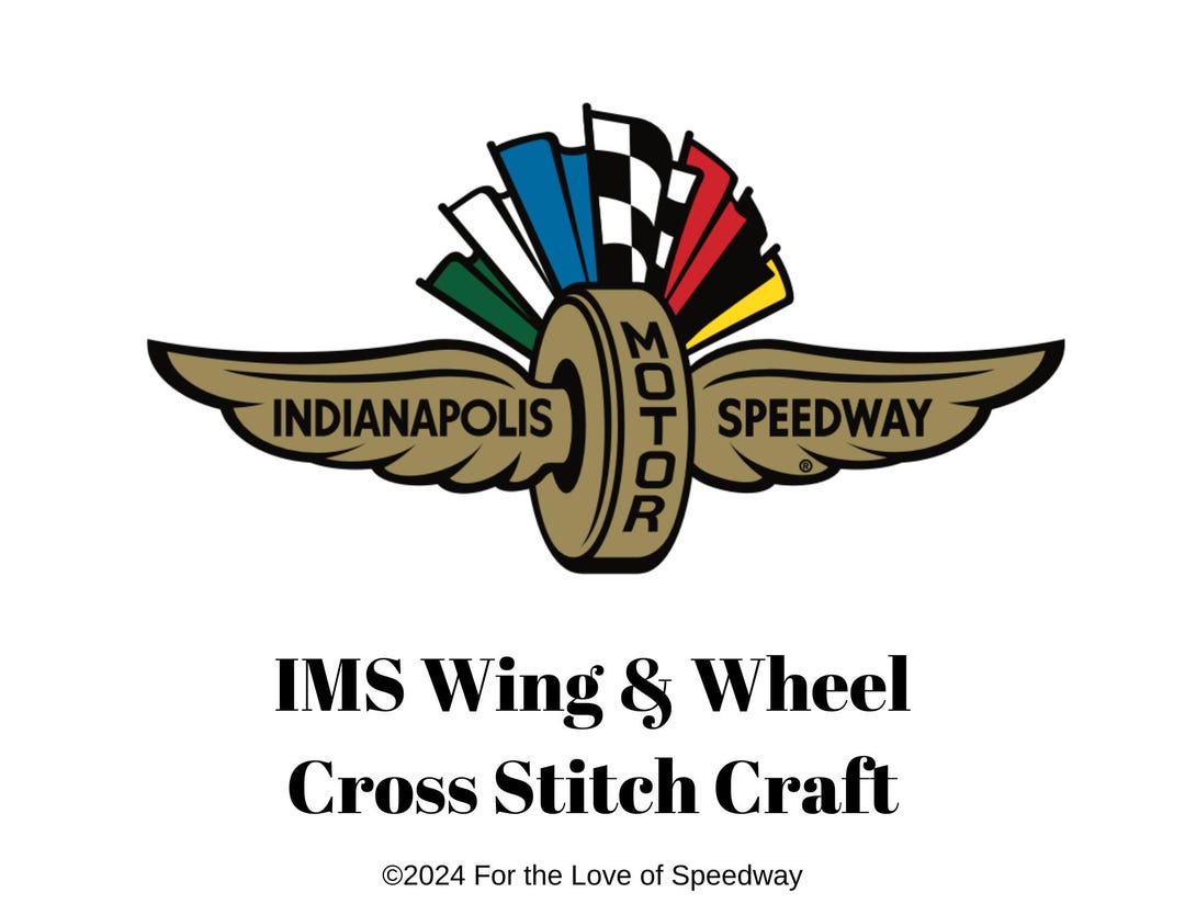 IMS Wing & Wheel Logo Cross Stitch Pattern - Etsy