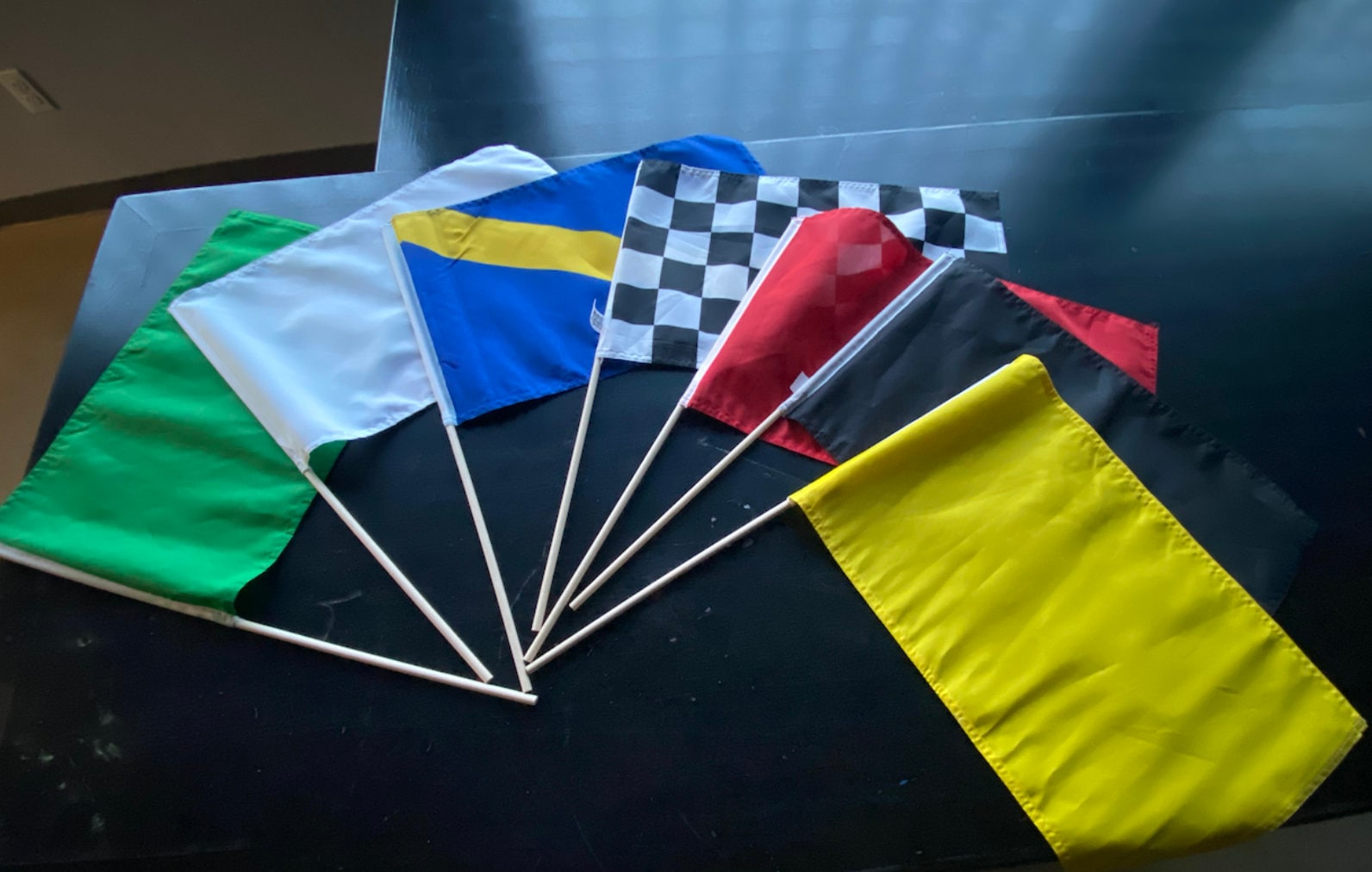 Race Flags on Poles - Etsy