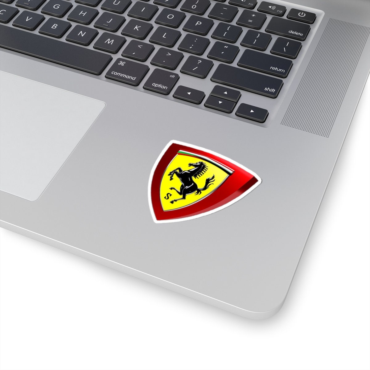 Premium Ferrari Logo Sticker, High-quality Vinyl Decal for Car ...