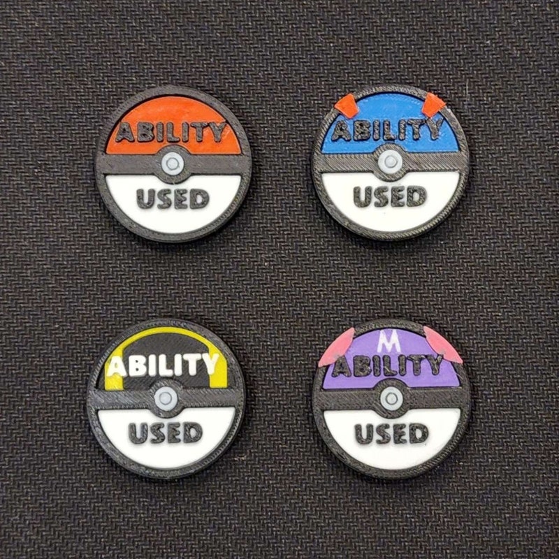 Used Ability Tokens - Etsy