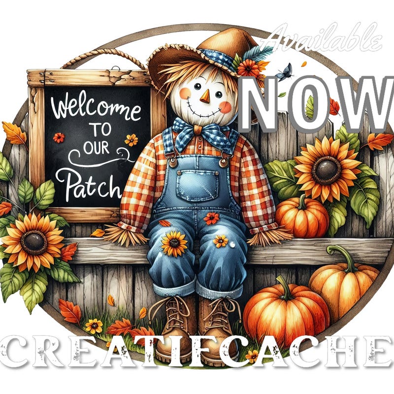 Fall Scarecrow Decor - Etsy