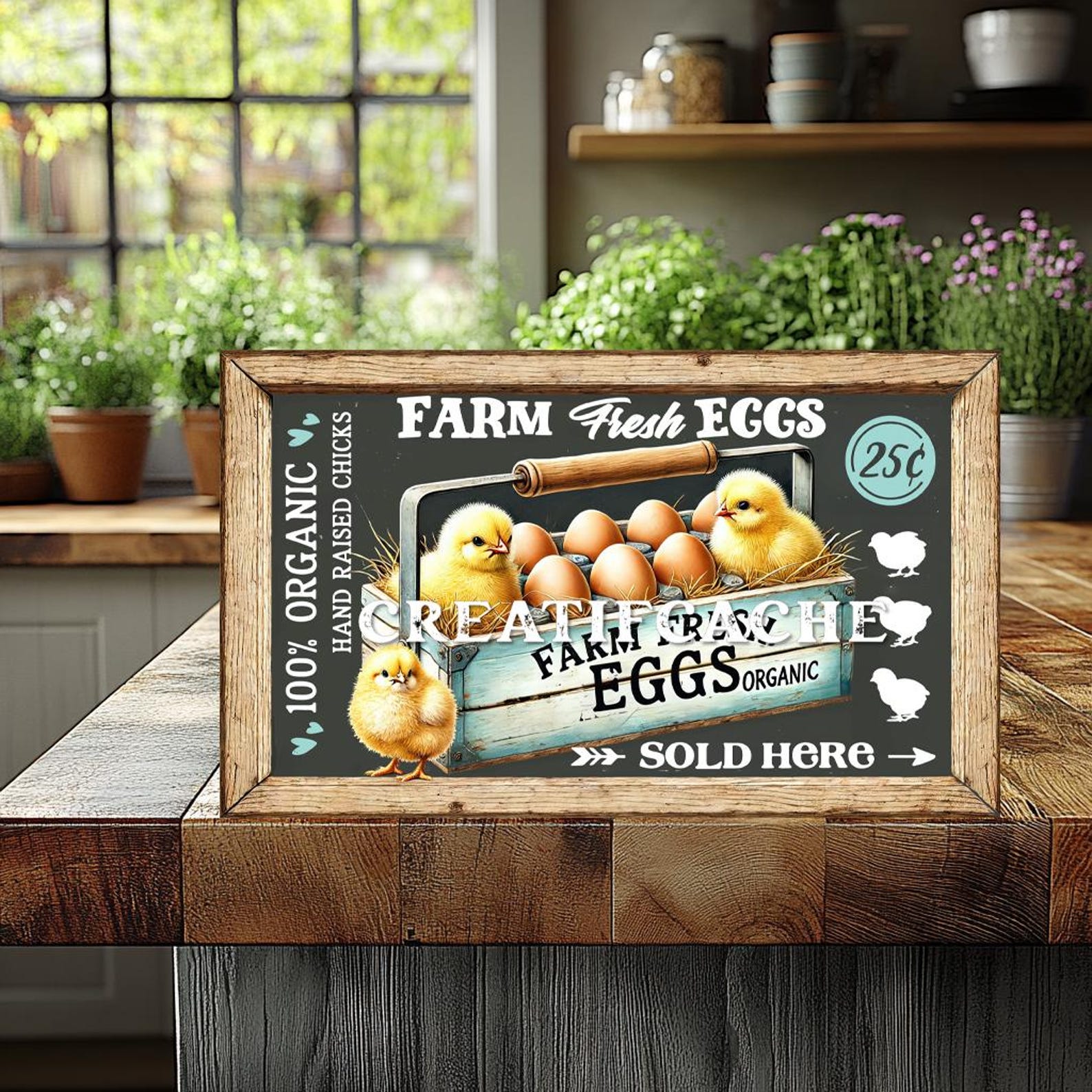 Farm Fresh Eggs and Chicks, Farmhouse, Chalkboard PNG, Cutting Board ...