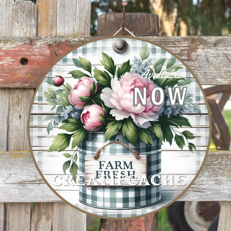 Enchanting Pink Peony Bouquet PNG: Farmhouse-inspired Sublimation ...
